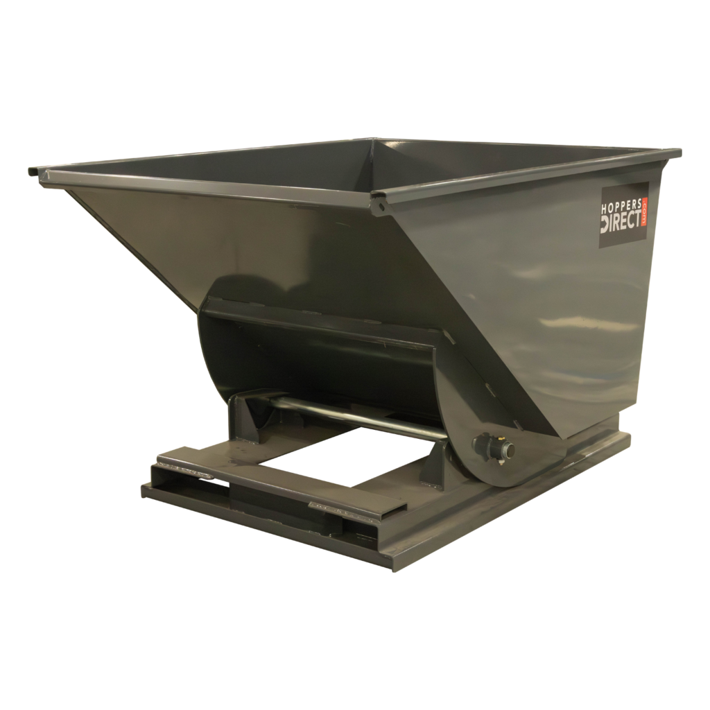 1 Yard Self Dumping Hopper | 1 Cubic Yard Steel Dump Hopper - Hoppers ...