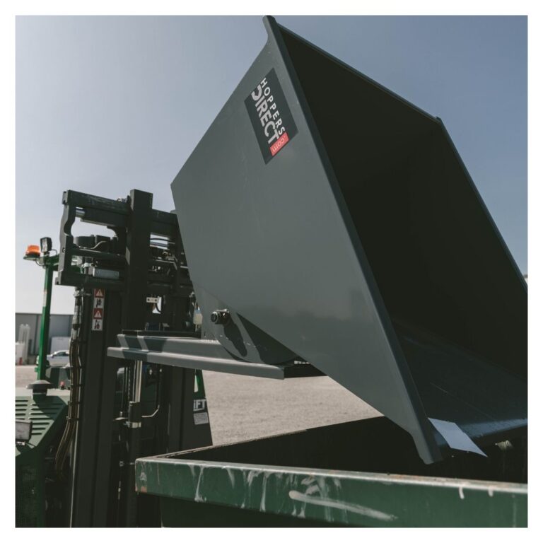 Self Dumping Hoppers For Sale | Industrial Waste Hoppers & Chip Hoppers ...