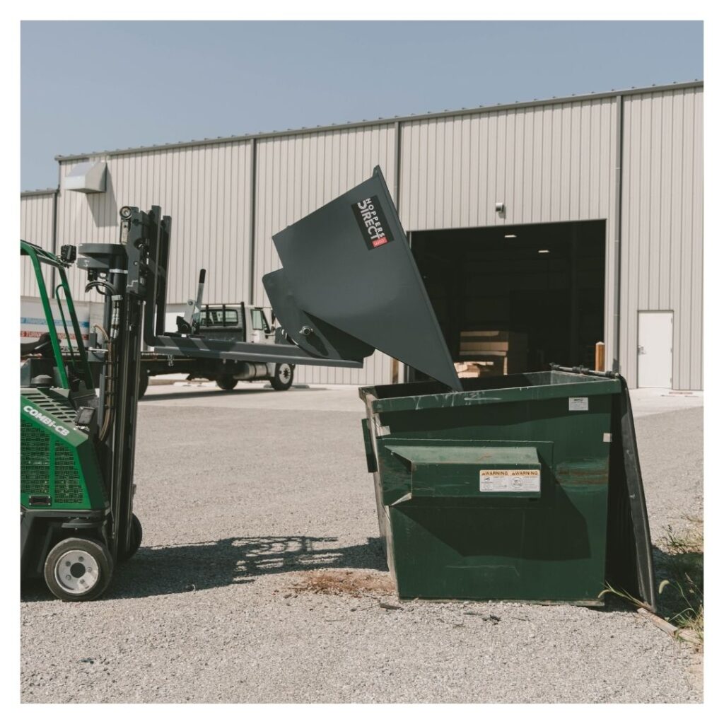 Self Dumping Hoppers For Sale | Industrial Waste Hoppers & Chip Hoppers ...