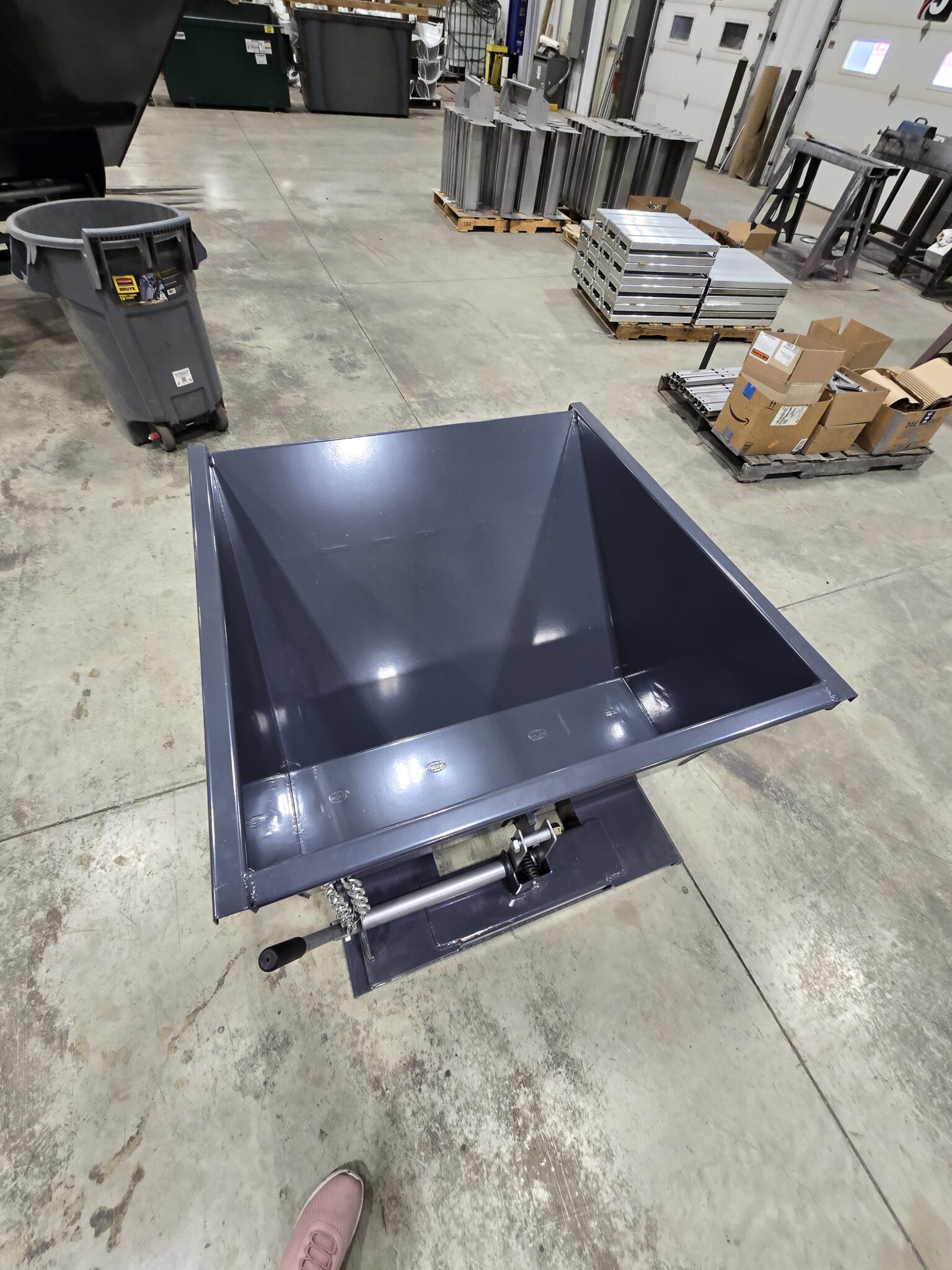1/2 Yard Hopper | Heavy-Duty 1/2 Cubic Yard Hopper for Sale