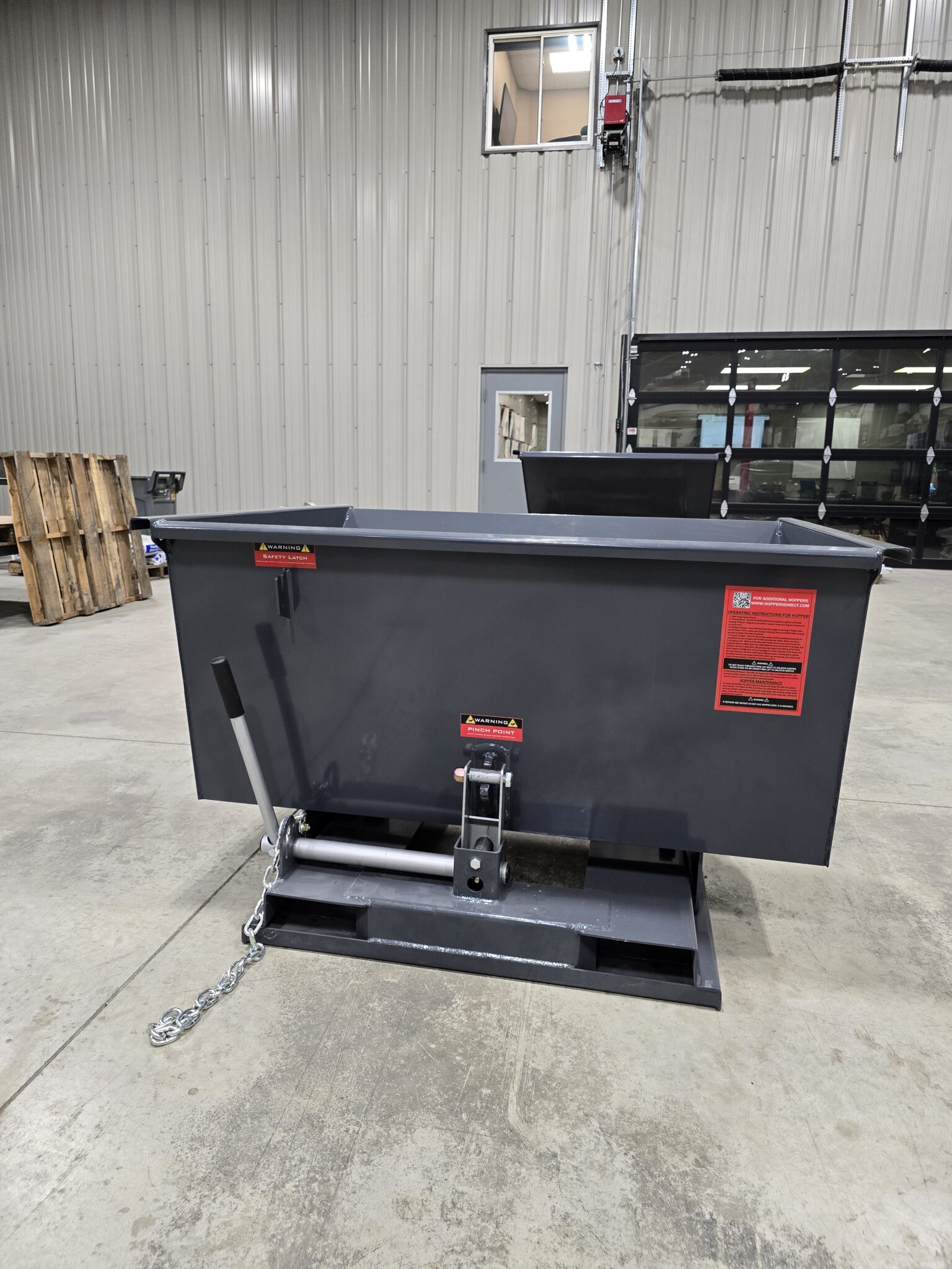 3/4 Yard Hopper | Heavy-Duty 3/4 Cubic Yard Hopper for Sale