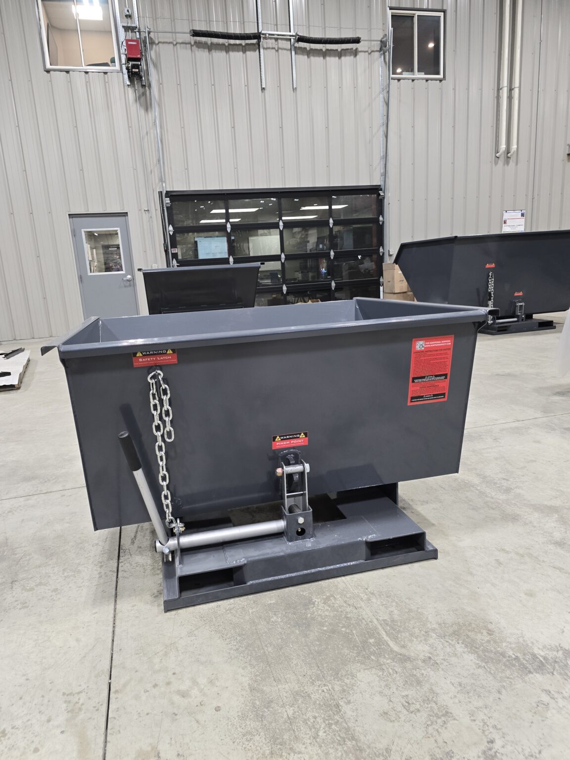 3/4 Yard Hopper | Heavy-Duty 3/4 Cubic Yard Hopper for Sale