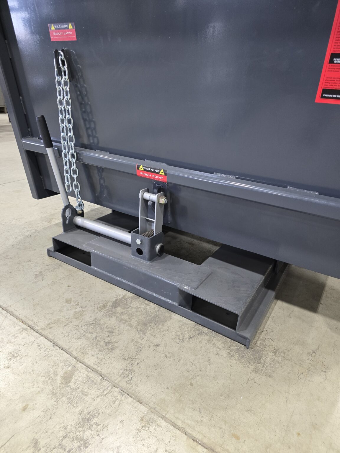 2-Yard Open-Side Hopper | Heavy-Duty & Reliable