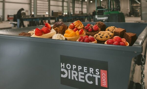Food Processing Hopper | Durable Self-Dumping Hoppers for Food Facilities